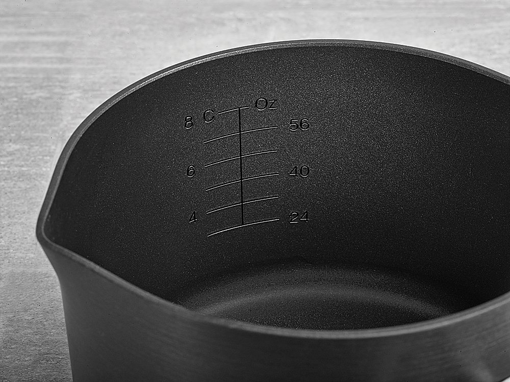 Calphalon 2095259 Classic Nonstick Sauce Pan with Cover, 2.5 quart, Grey