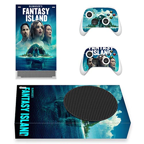 Blumhouse's Fantasy Island Movie Game Console Series S Console and Controller Skin Set, Skin Wrap Decal Kit
