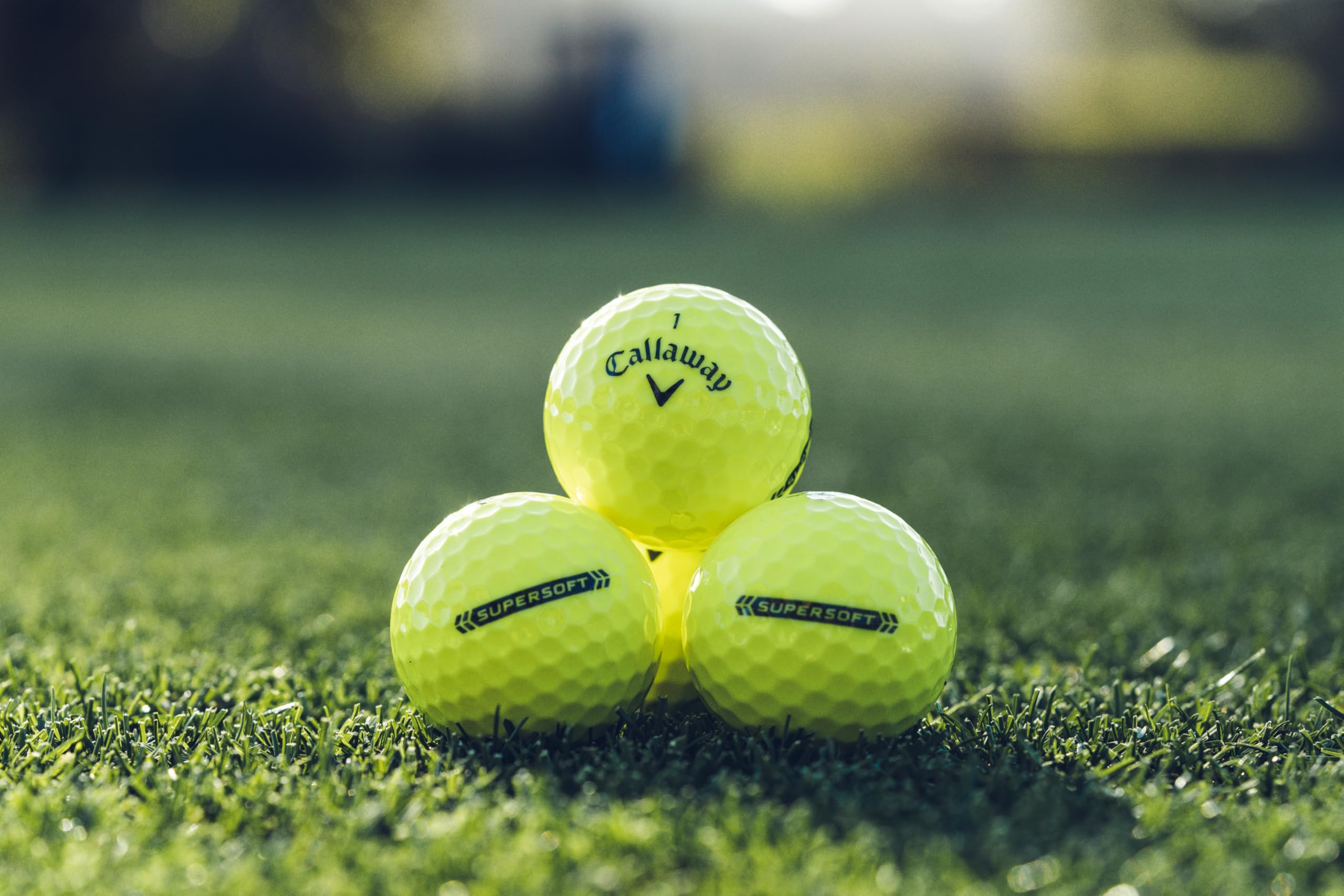Callaway Golf Supersoft Golf Balls (2023 Version, Yellow)