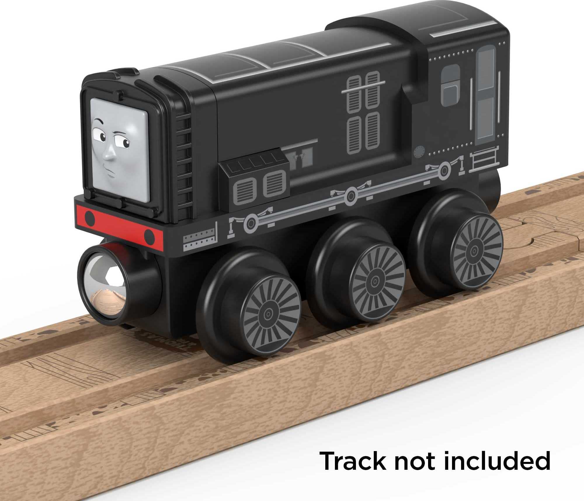 Thomas & Friends Wooden Railway Toy Train Diesel Push-Along Wood Engine for Toddlers & Preschool Kids Ages 2+ Years