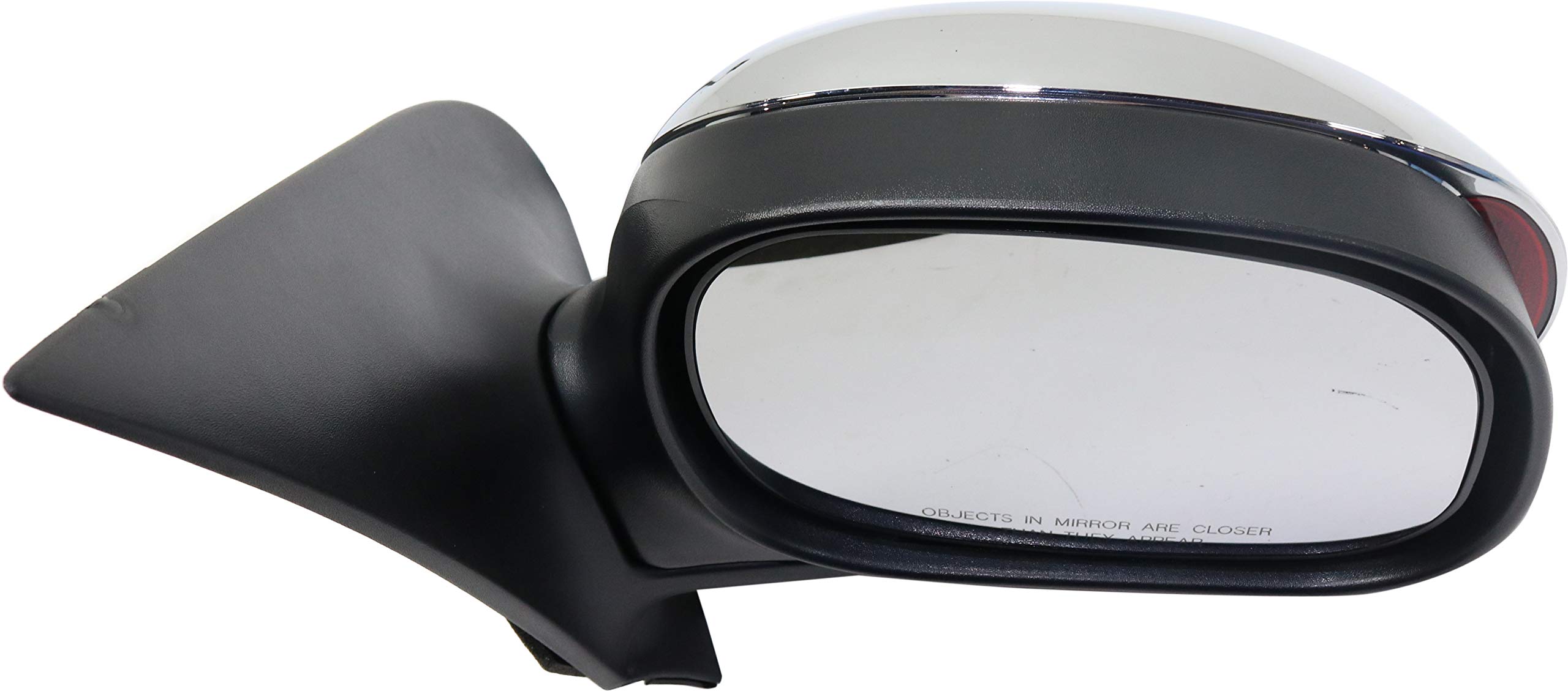 Kool Vue Mirror Set Compatible with 2001-2003 Ford F-150, Driver and Passenger Side, Crew Cab Pickup (SuperCrew Cab), Chrome, Power