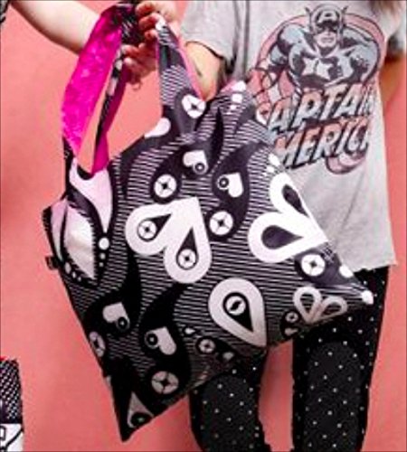 LOQI Women's Uberpup Hearts Bag
