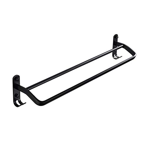 DFHBFG Kitchen Hanging Rack Suction Pad, Reusable, Easy to Install, Easy-Cleaning, Perfect for Bathroom and Kitchen (Black)