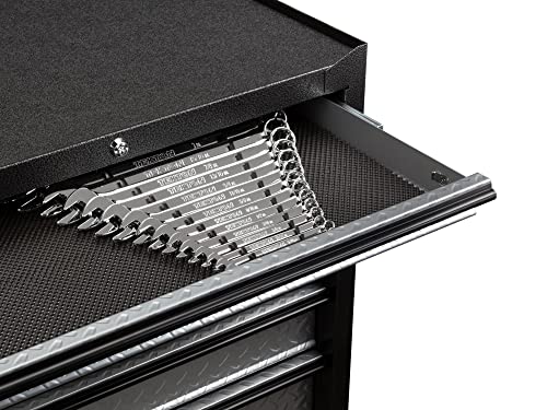 TEKTON 19-Tool Wrench Organizer Rack (Black) | ORG29119