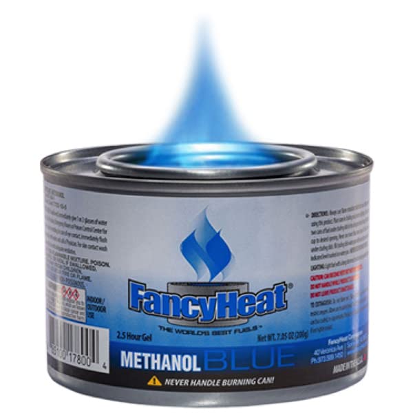 Fancy Heat 2.5 Hour Handy Fuel Methanol Gel Chafing Fuel (72)