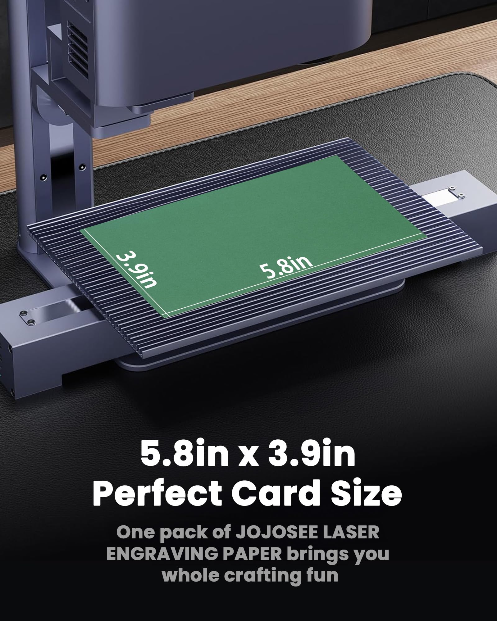 JOJOSEE Laser Engraving Marking Paper, 30Pcs Laser Engraving Marking Color Paper, 5.8"x 3.9" Laser Engraver Machine Tools for Laser Cutting and Marking Machine