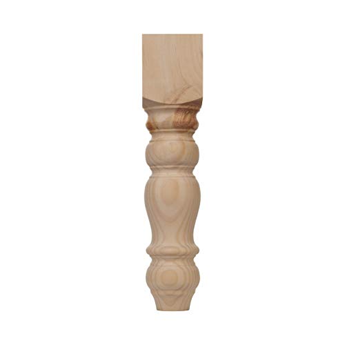 CAROLINA LEG CO. Chunky Bench Legs - Perfect for Coffee Tables - Set of 4 - Made in NC - Dimensions: 3.5" x 16"