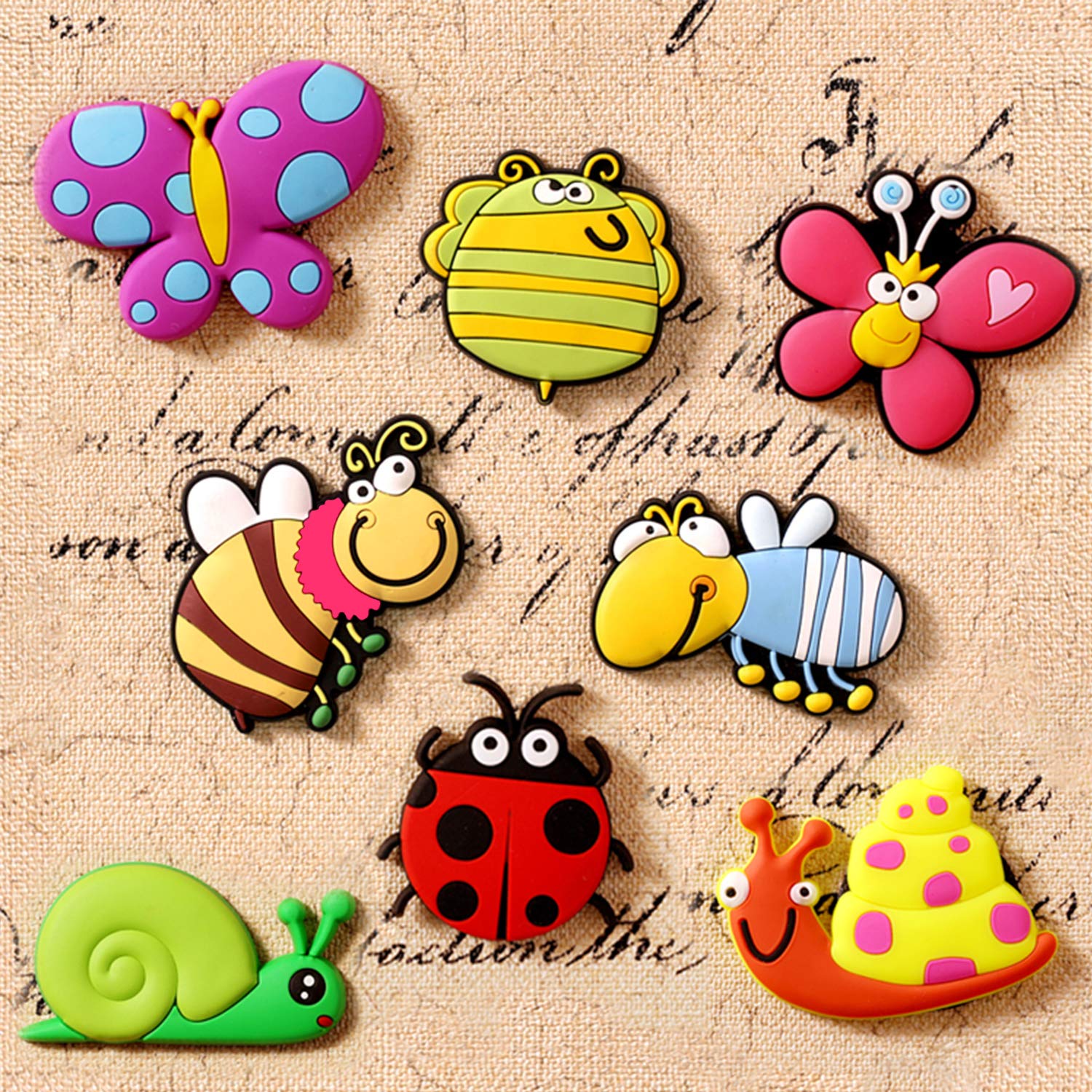 KOPADA Magnets for Kids,Insect Refrigerator Magnets for Toddlers 3+, Cute Fridge Magnets for Babies Gift