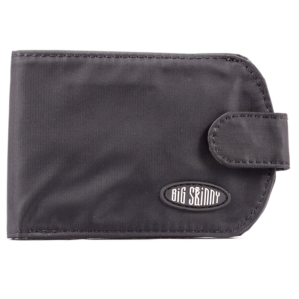 Big Skinny Women's RFID Blocking Taxicat Bi-Fold Slim Wallet, Holds Up to 25 Cards, Coral