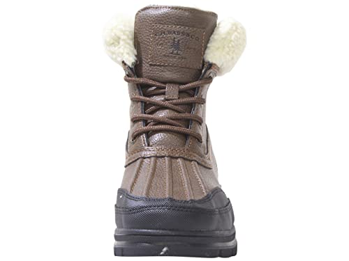 Bass Mens Vermont WX Outdoor Rugged Hiking Boot, Cedar/Black, 7.5 M