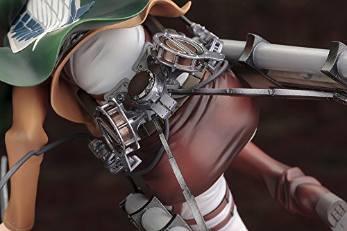 Kotobukiya Attack On Titan: Mikasa Ackerman (Renewal Package Variant) ArtFX J Statue, Multicolor