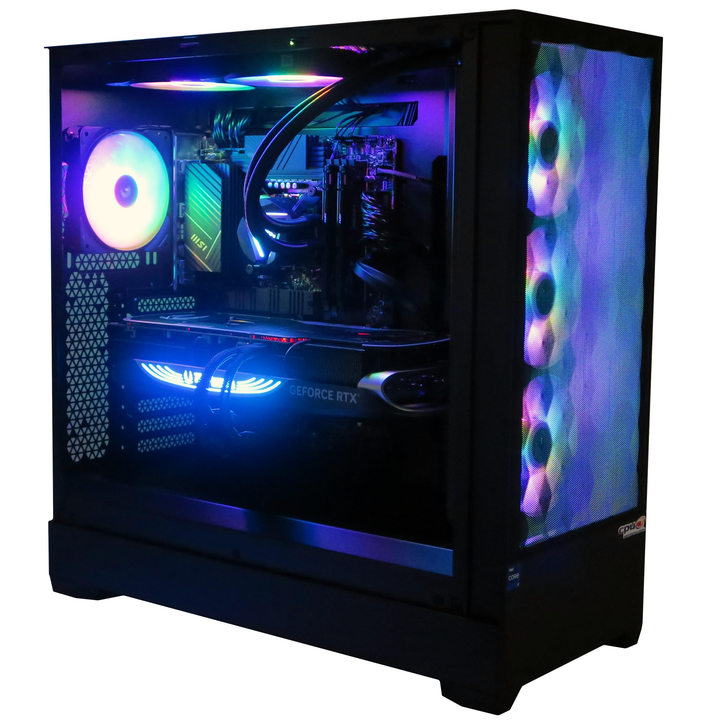CPU Express Gaming PC RTX 4080 w/16GB Core i9, 32GB RAM DDR5, 2000GB SSD Solutions
