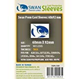 Swan Premium Card Sleeves (60x92mm) - 100 Pack, Thick Sleeves - Stone Age
