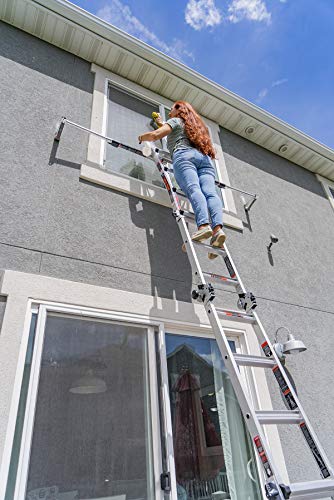 Little Giant Ladders, Epic, M17, 17 foot, Multi-Position Ladder, Aluminum, Type 1A, 300 lbs weight rating, (16817-818)