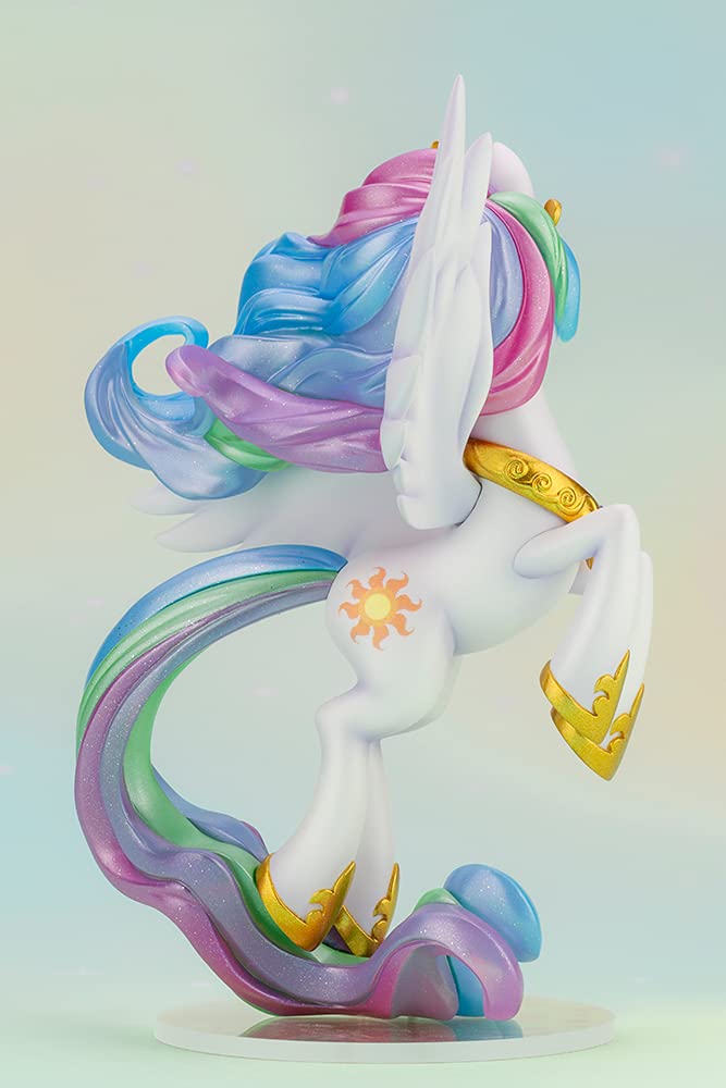 Kotobukiya My Little Pony: Princess Celestia Bishoujo Statue, Multicolor
