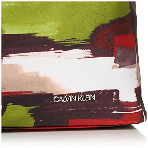 Calvin Klein Kylee Novelty Hobo Shoulder Bag, Crimson Multi