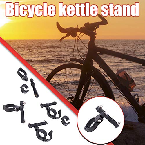 Bicycle Road Conversion Mountain Bottle Seat Mounting Replacement Water Bracket Seat Bike Bike Bike Accessories Bike Back (Black, One Size)
