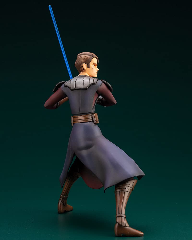 Kotobukiya Star Wars: The Clone Wars: Anakin Skywalker ArtFX+ Statue, Multicolor