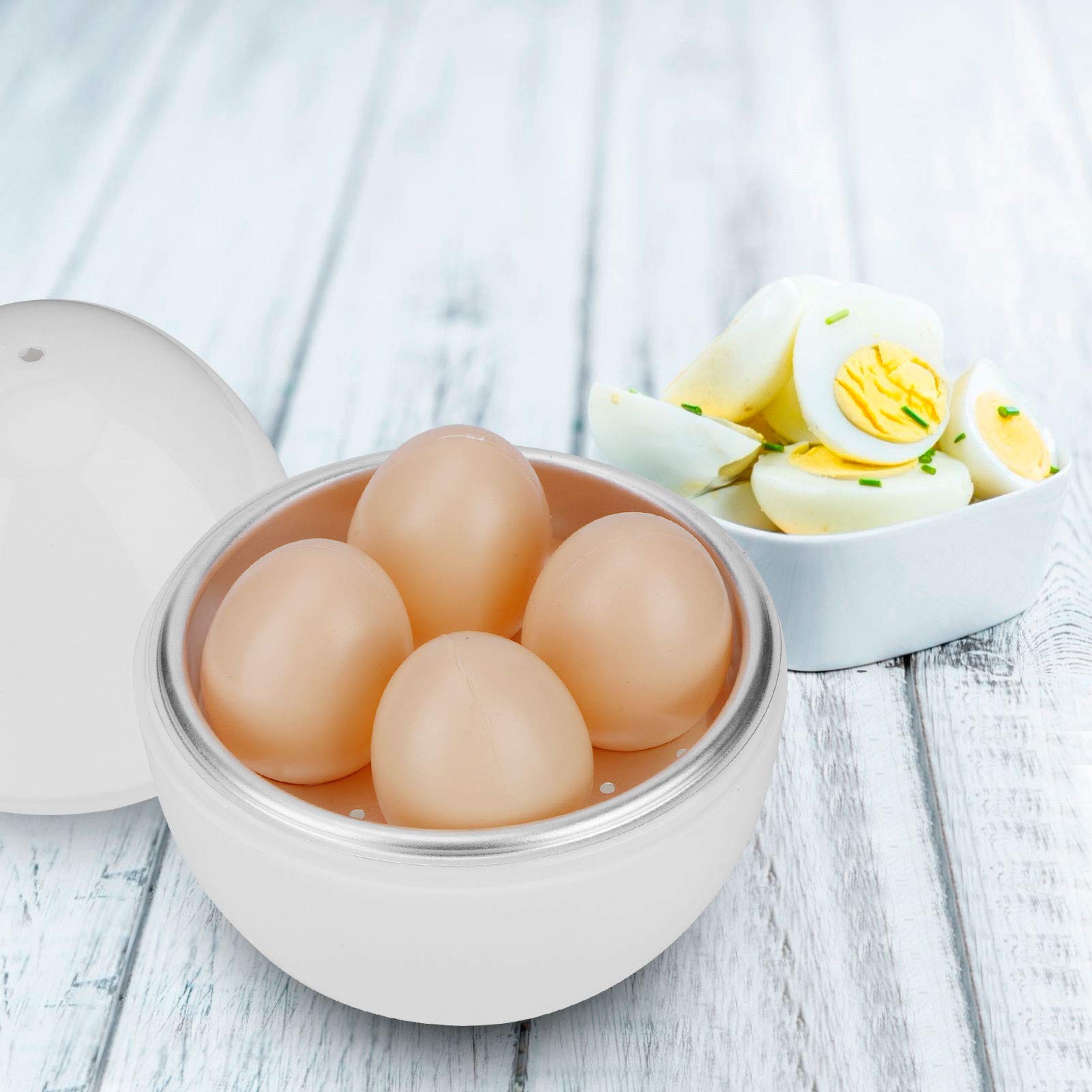 Egg Boiler, Microwave Egg Boiler Household Cookware Kitchen Accessories For Home Kitchen Breakfast Tools Children, Office Workers