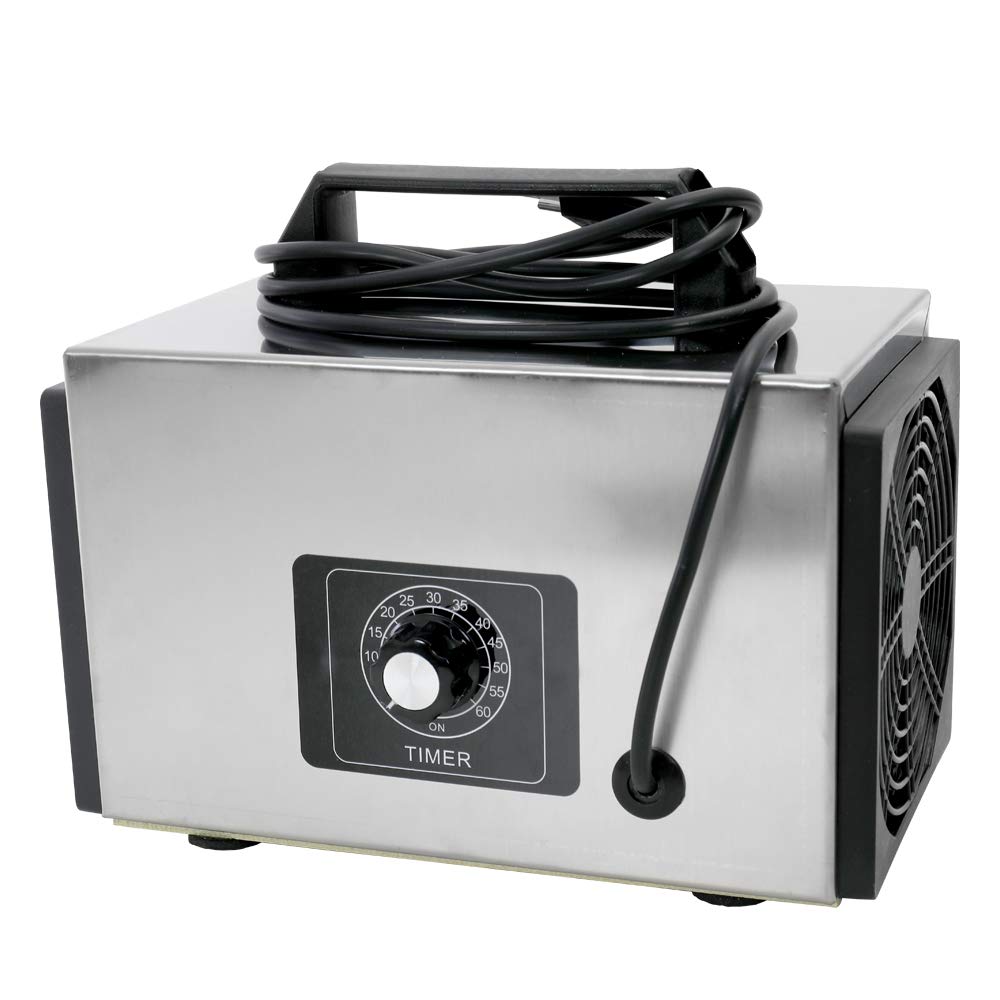 Bobique Air Filter Purifier Generator Machine 110V Portable Ozone 32g/h with Timing Switch Ozonizer Ozonator for Home Car Formaldehyde