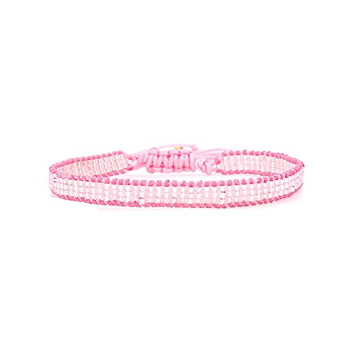 BALIBALI Seed Beads Bracelet Evil Eye Star Lips Bracelet Cuff Women Bangle Hot Summer Charms Loom Woven Jewelry (3 Set C)