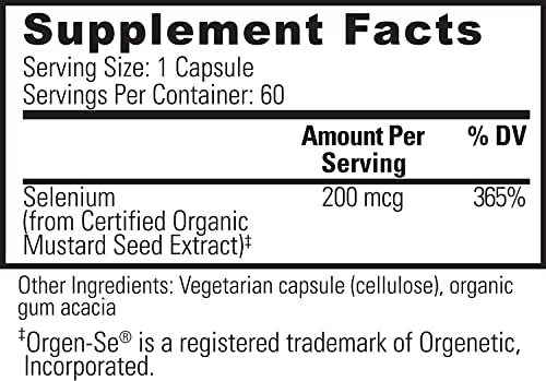 Global Healing Center Oxy-Powder & Selenium Kit-Natural, Oxygen Based Colon Cleanser of Intestinal Tract & Vegan Antioxidant Supplement for Thyroid Support & Normal Immune System Health- 60 Capsules