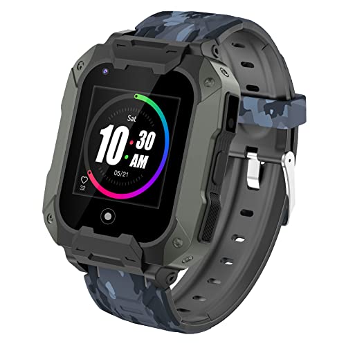 cjc Kids Smart Watch, 4G Kid Smartwatch with GPS Tracker and Calling, SOS Kids Cell Phone Watch, 3-15 Years Boys Girls