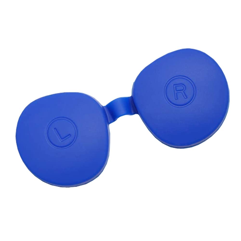 Ytaland VR Lens Cover for Oculus Quest 2 Dust Proof Cover for Oculus Quest 2 Anti-Dust Silicone Lens Protector (Blue)
