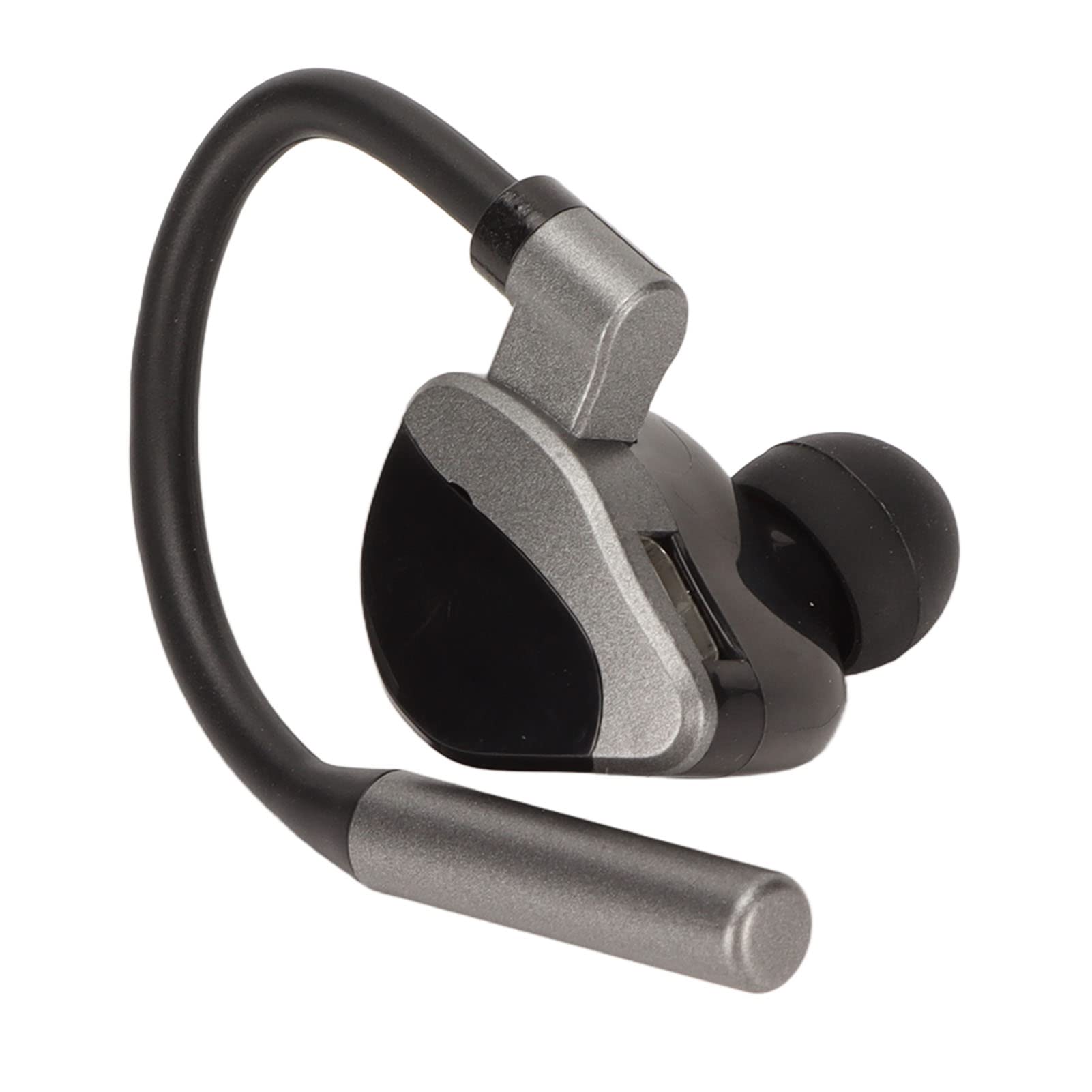 Bluetooth Headset, Wireless Bluetooth Earpiece Single Ear Headset with Noise Canceling Microphone, Hands Free Wireless Earphones for Business Driving