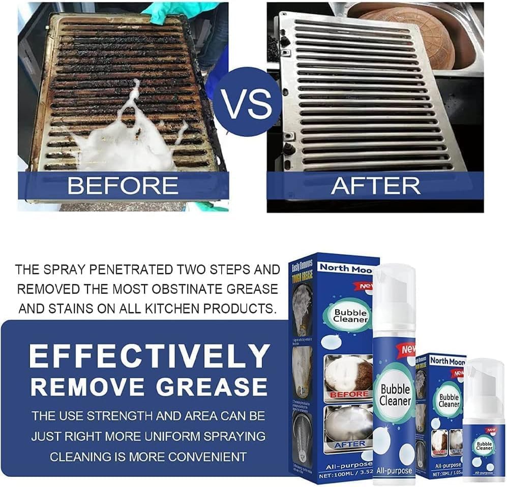 dfgsxifc Convergew All Purpose Cleaner - Foaming Heavy Oil Stain Cleaner, Foam Cleaner, Cleaner, All Purpose Bubble Cleaner, Kitchen Cleaning Assistant (3pcs)