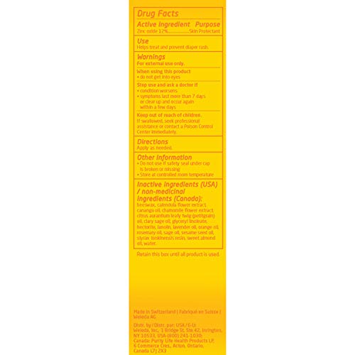Weleda Calendula Diaper Rash Cream, 2.8 Ounce
