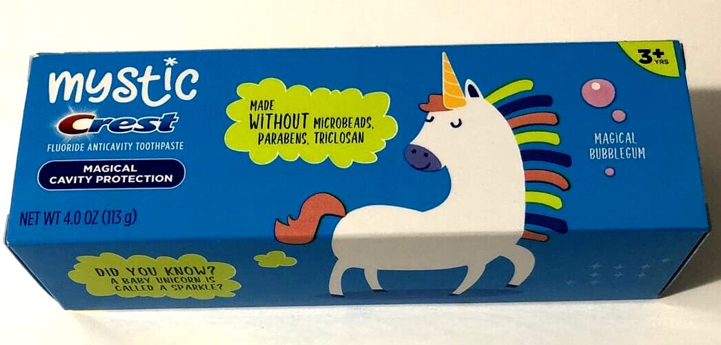 Crest Mystic Kid's Toothpaste, Magical Bubblegum (4 oz, 3 pk)