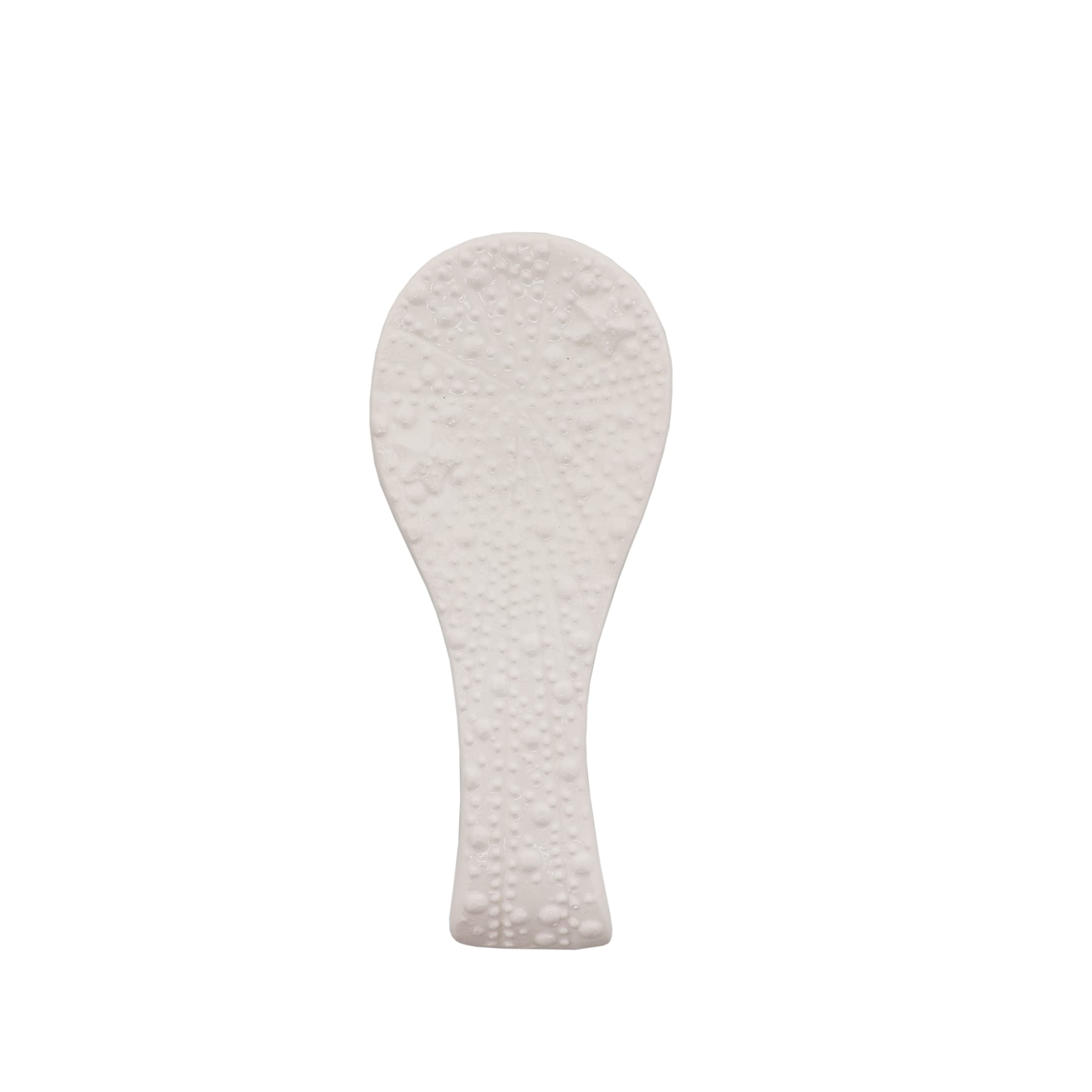 Ceramic Beach Themed Spoon Rest for Kitchen - Sea Scene