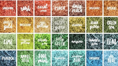 Champagne Blush Shredded Tissue Paper Shred Neutral Hamper Gift Box Basket Filler Eco-friendly Biodegradable Compostable Acid-free Colourfast 200g