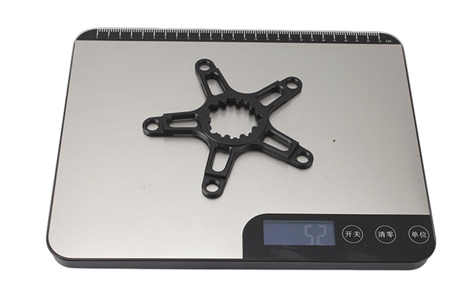 EVOSID 110BCD Conversion Claw 104BCD 5 Claws GXP Crank Turn 130BCD for MTB Road Bike Direct Mount Crank to 110/130BCD 5 Bolt Chainrings (Full Silver-130BCD with 5 Bolt)