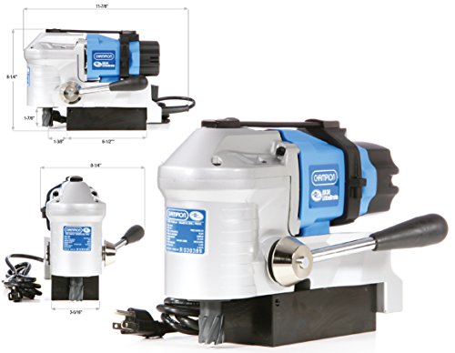 Champion Cutting Tool RotoBrute RB30 LittleBrute Low Profile, Lightweight, Portable Magnetic Drill Press: Up to 1-3/8" Diameter, 1-3/16" Depth of Cut