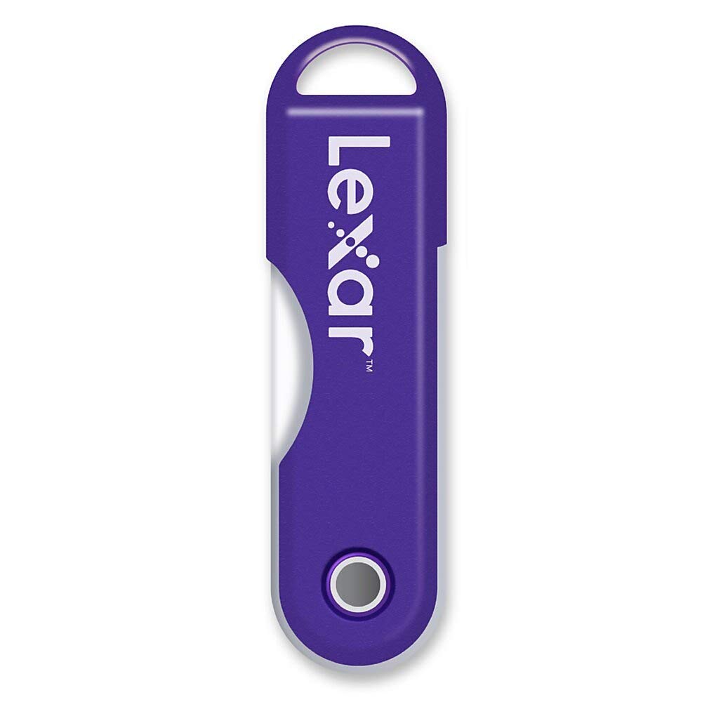 Lexar JumpDrive TwistTurn 16GB USB 2.0 Flash Drive LJDTT16GABNL (Black/Silver)
