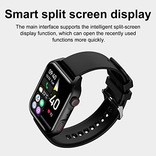 gigididi Smart Watch for Women 1.79 Inch,Blood Pressure Smart Watch with Multiple Function Pedometer/Heart Rate/Sleep Monitor/Blood Oxygen for iPhone Android (Gold)