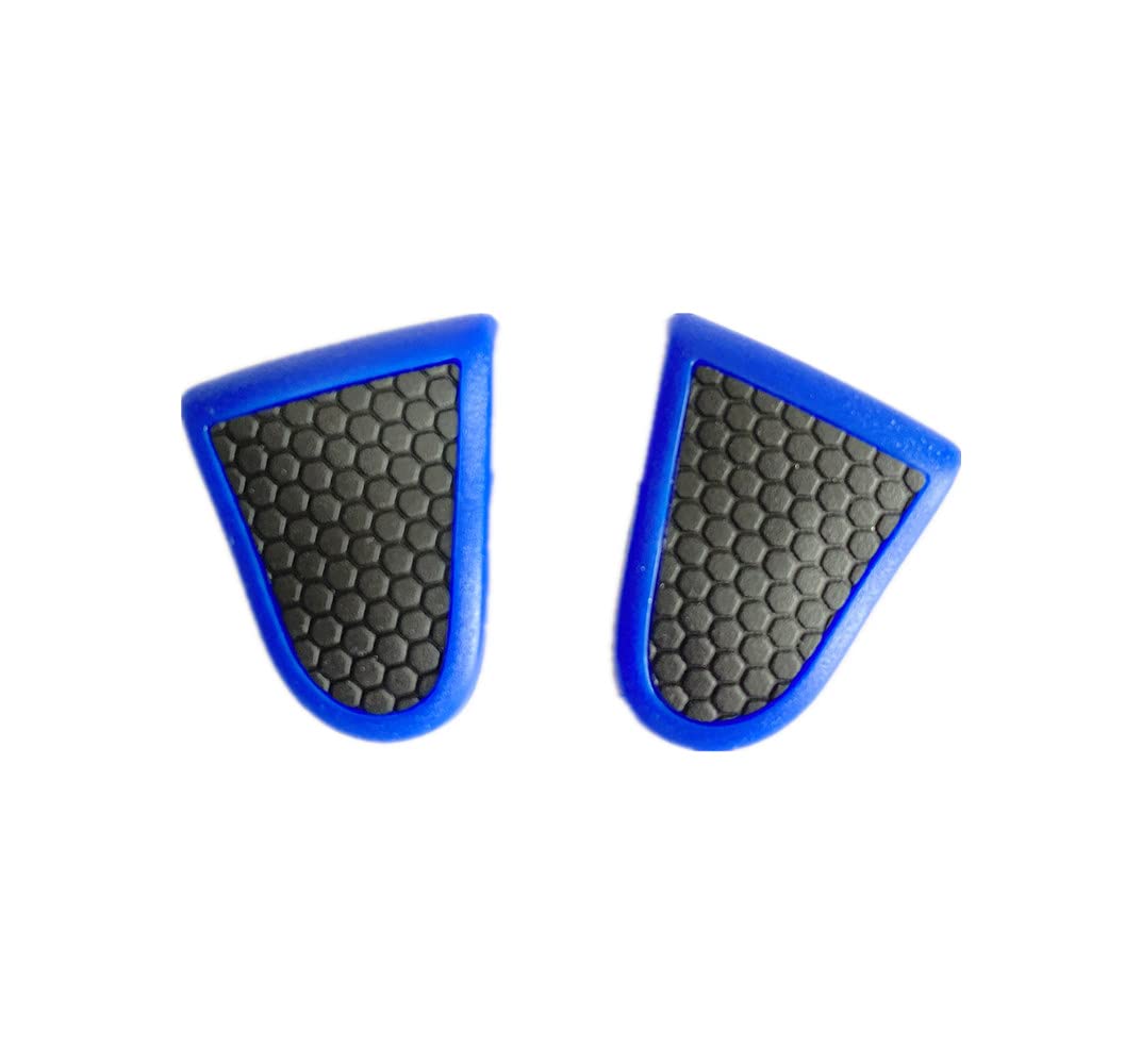 L2 R2 Anti-Slip Trigger Extender Analog Extender Button Kit Compatible with PS5 Controller (Blue)