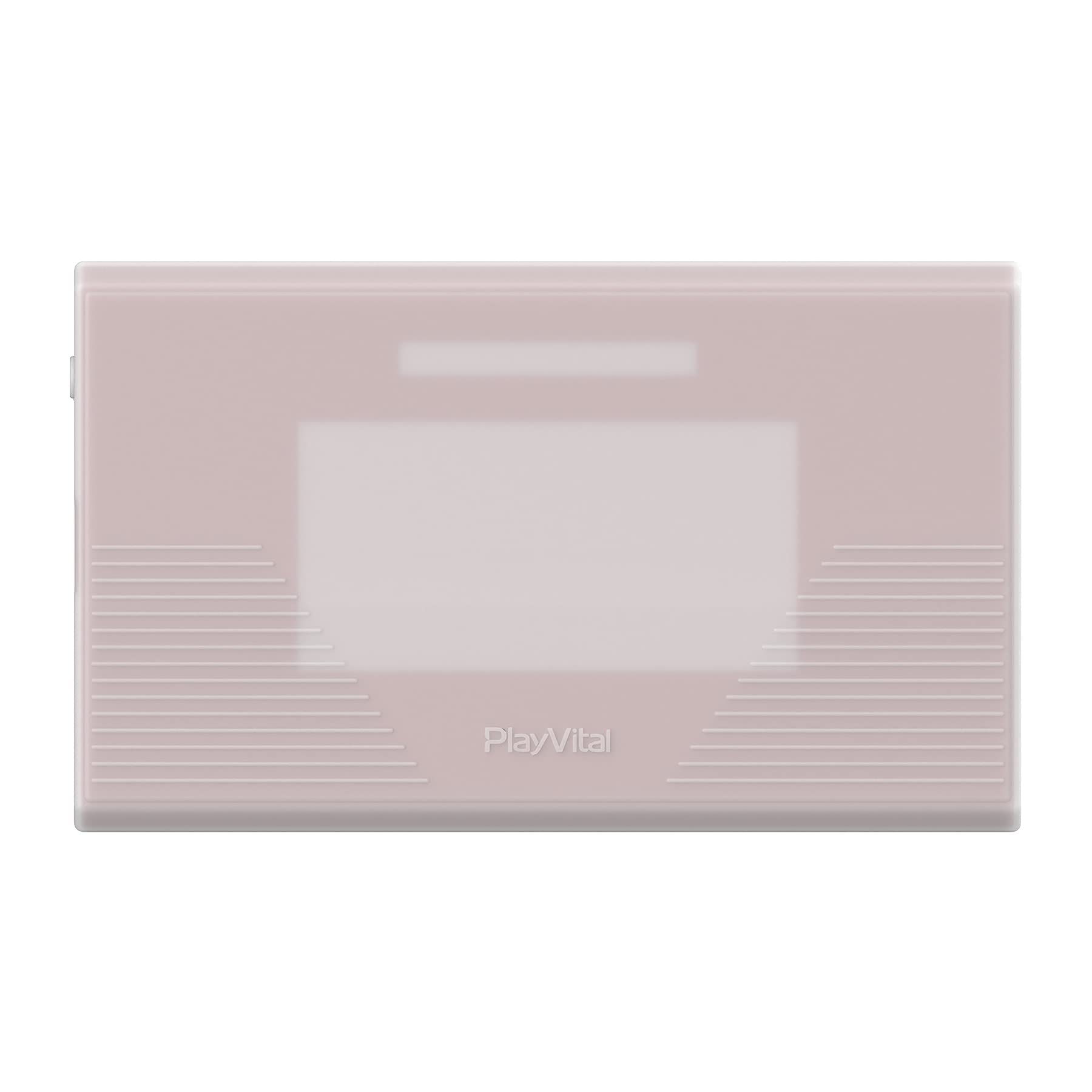 PlayVital Semi-Transparent Clear Silicone Cover Protective Case Skin for Nintendo Game & Watch: Super Mario Bros w/ 2 Pcs Screen Protectors