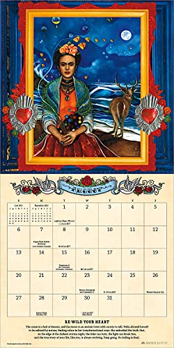 For the Love of Frida 2023 Wall Calendar: Art and Words Inspired by Frida Kahlo