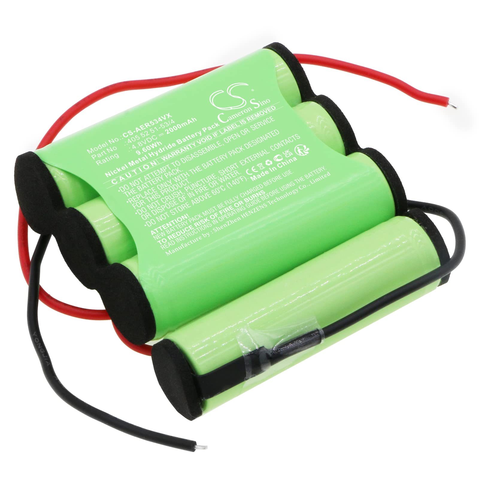 BCXY Battery Replacement for AEG Rapido ErgoRapido 405 52 51-53/4
