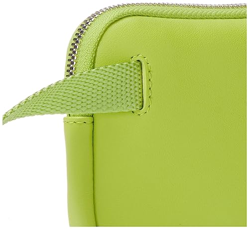 Lacoste Women's Phone Holder Wallet With Multiuse Strap, Lime White, One Size