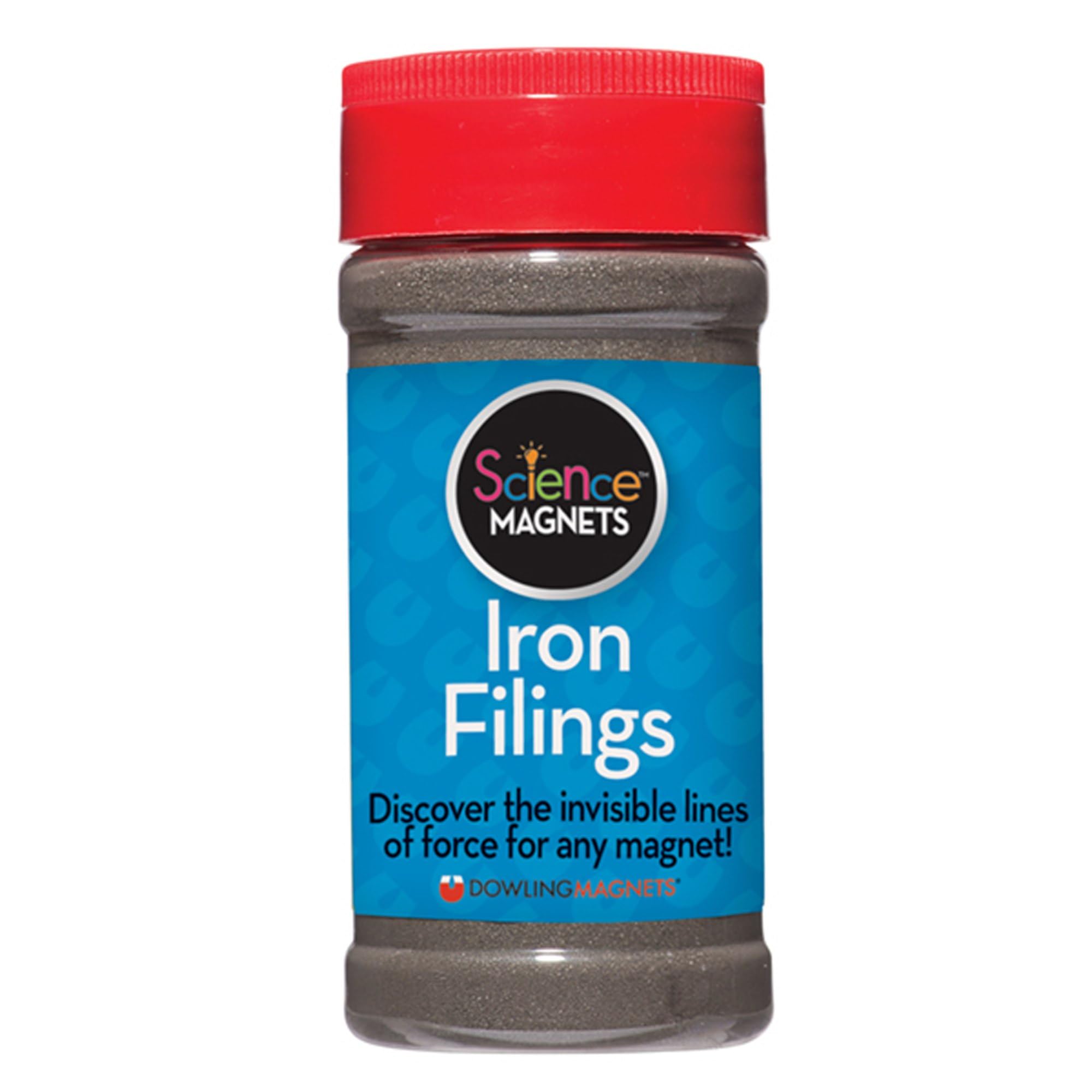 Dowling Magnets Iron Filings, Jar (12 ounces) with shaker lid