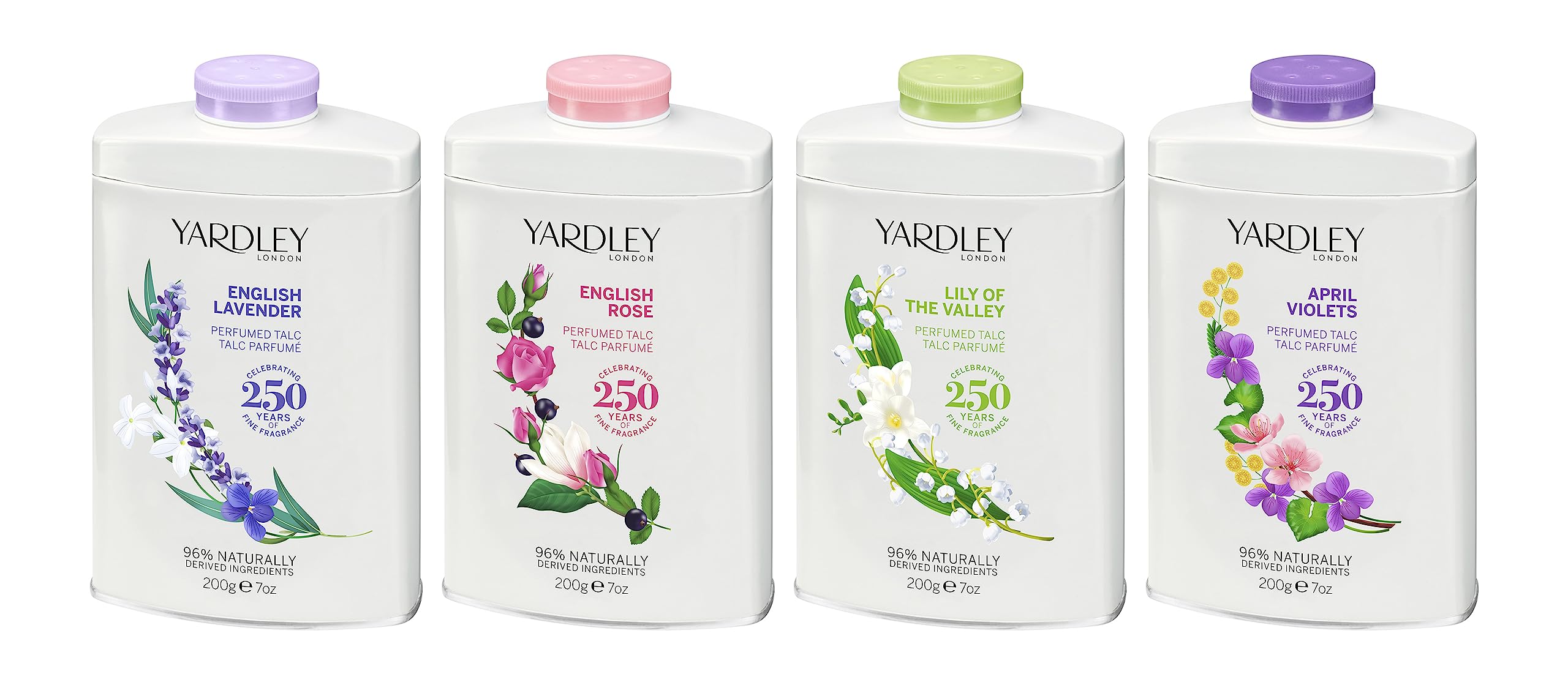Yardley London April Violets Perfumed Talc 7 oz
