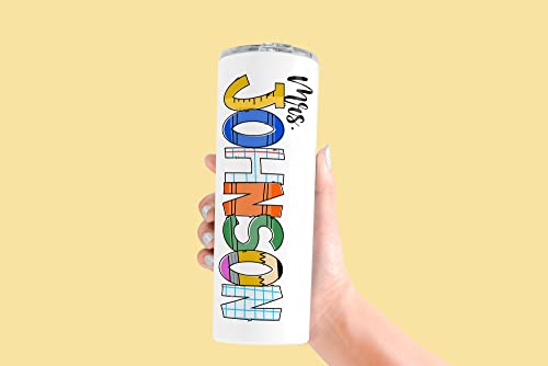 Personalized Teacher Tumbler-Preschool Teacher-Teacher Appreciation-Virtual Teacher Gift-Teacher Valentine Gift-Student Teacher Gift