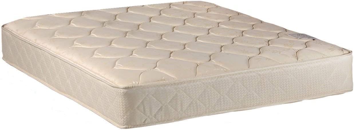 DS Solutions USA Comfort Classic Gentle Firm Full XL Mattress Only with Mattress Cover Protector Included - Fully Assembled, Orthopedic, Good for Your Back, Long Lasting and 2 Sided