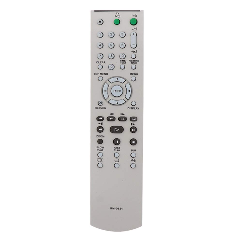 BOTTMA New Remote Control RM-D624 Compatible for Sony Blu-Ray Disc DVD Player RMT-D175A RMT-D175P RMT-D185P RM-D641