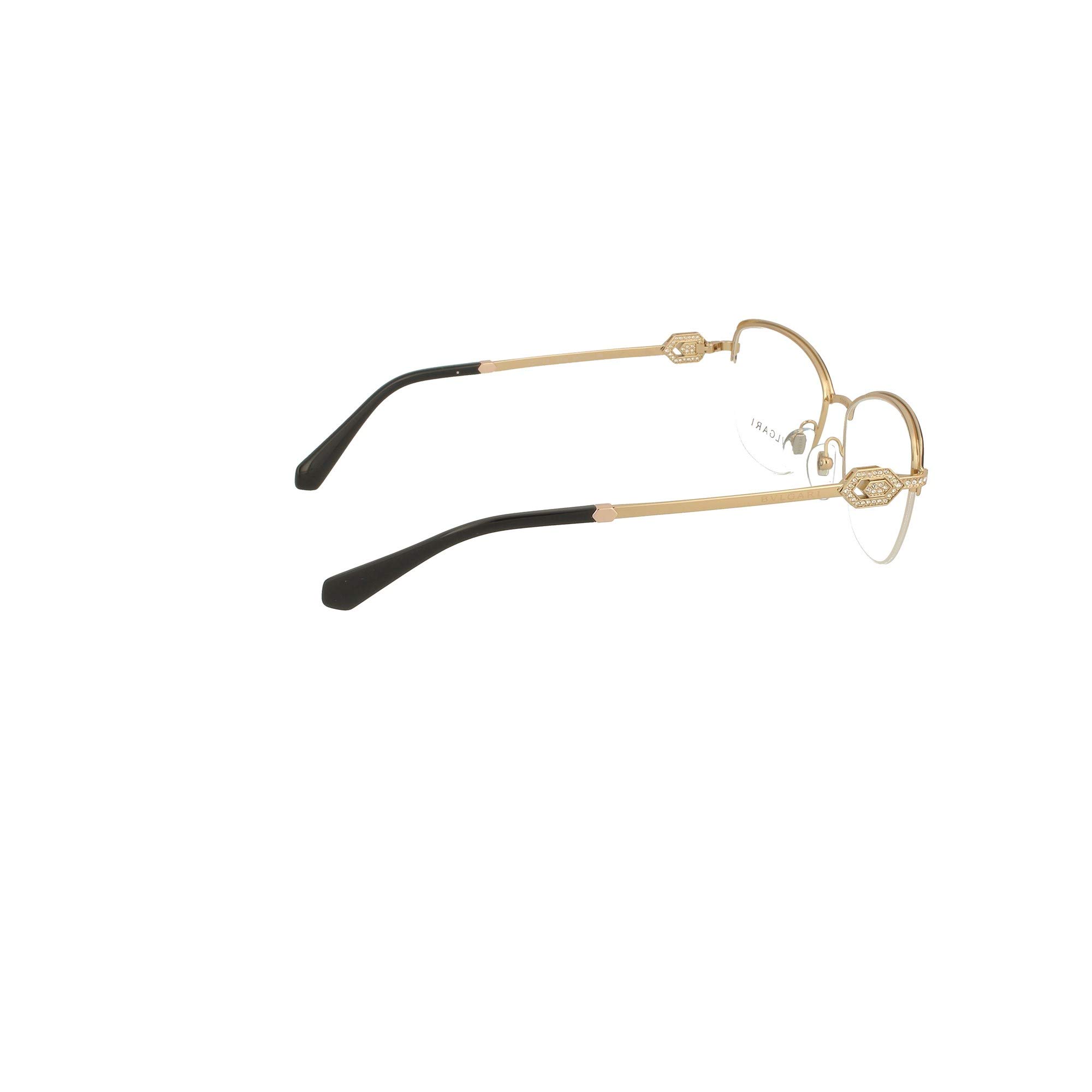 Eyeglasses Bvlgari BV 2210 B 2033 Black/Pink Gold