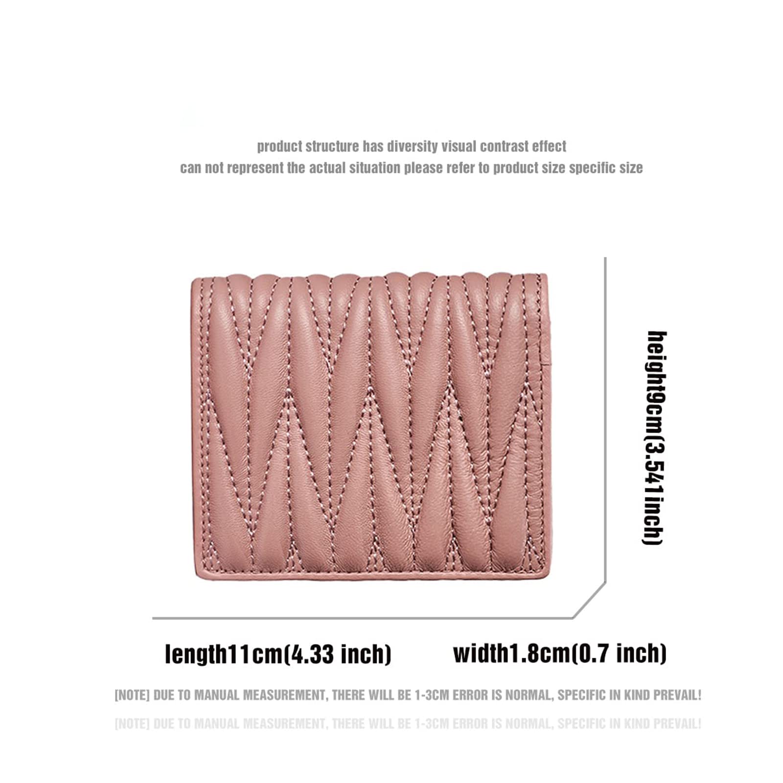 LAORENTOU Cowh Leather Wallet for Women RFID Blocking Wallet Clutch Purses Small Wallets Credit Card Holder Phone Wallet